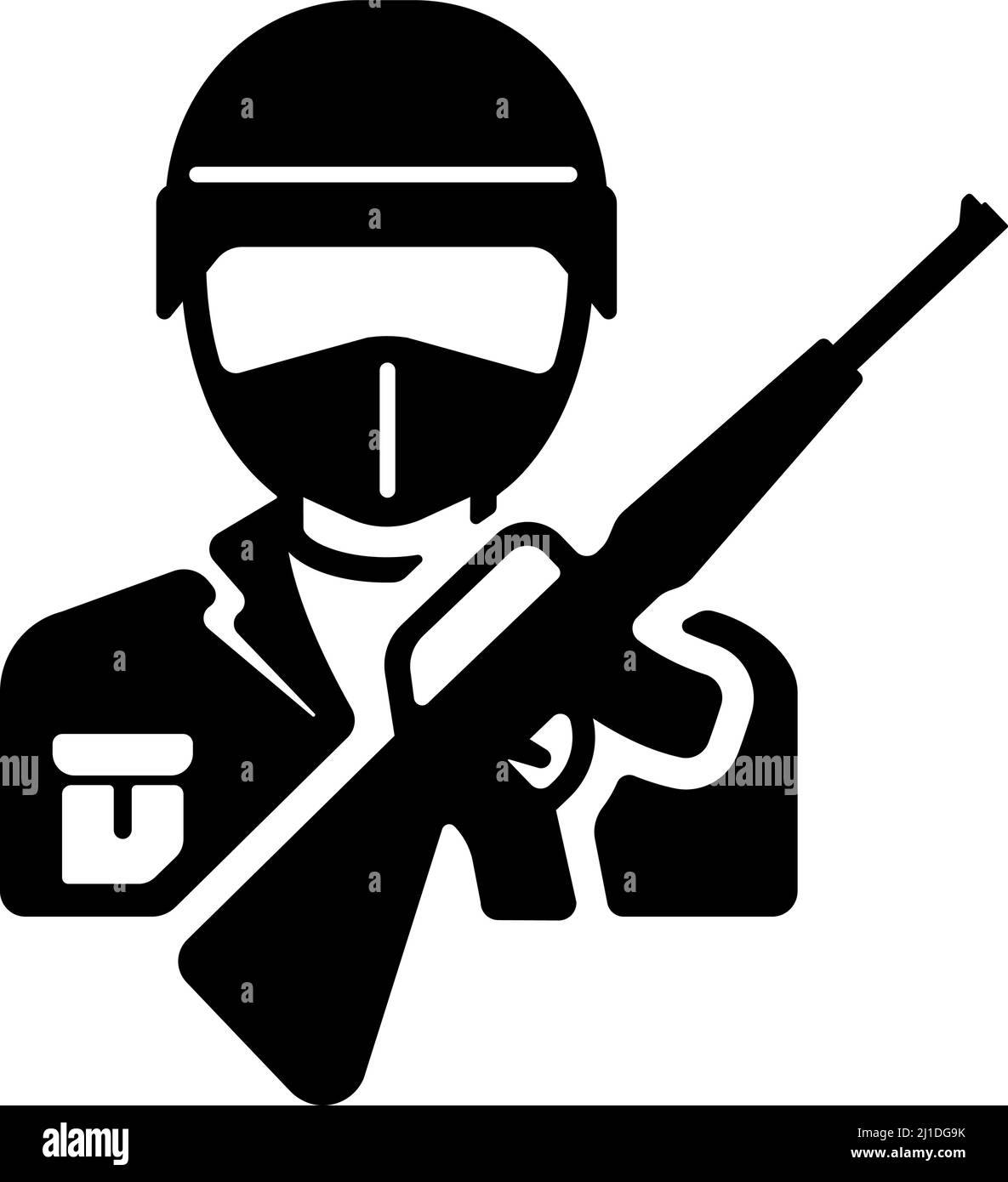 Soldier ,army vector icon illustration Stock Vector Image & Art - Alamy