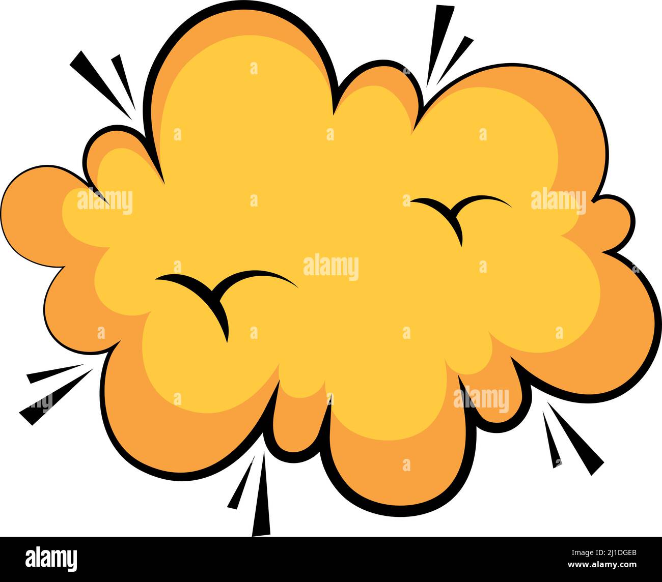 Clouds halftone pop art Cut Out Stock Images & Pictures - Alamy