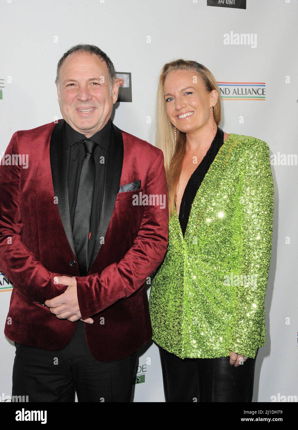 Los Angeles, CA. 24th Mar, 2022. Craig Stuart Garfinkle, Eímear Noone ...