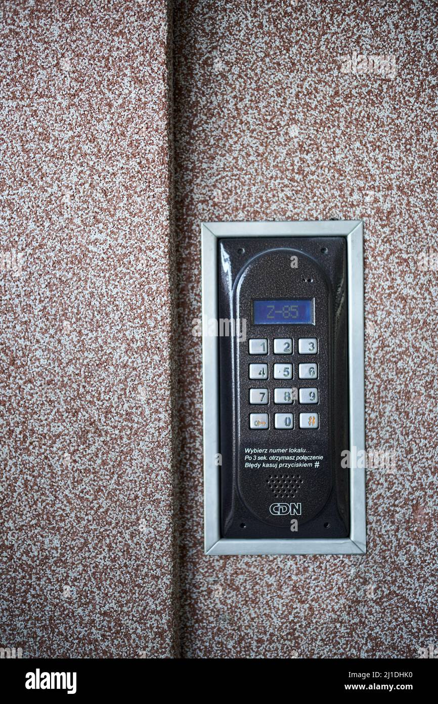 Interphone hi-res stock photography and images - Alamy