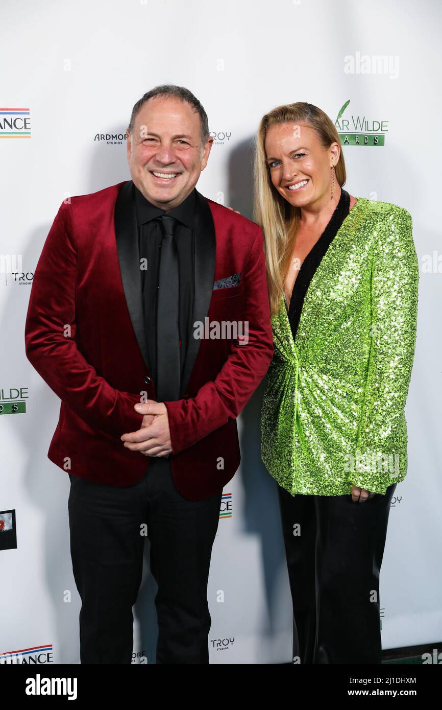 Los Angeles, USA. 24th Mar, 2022. Craig Garfinkle and Eimear Noone ...