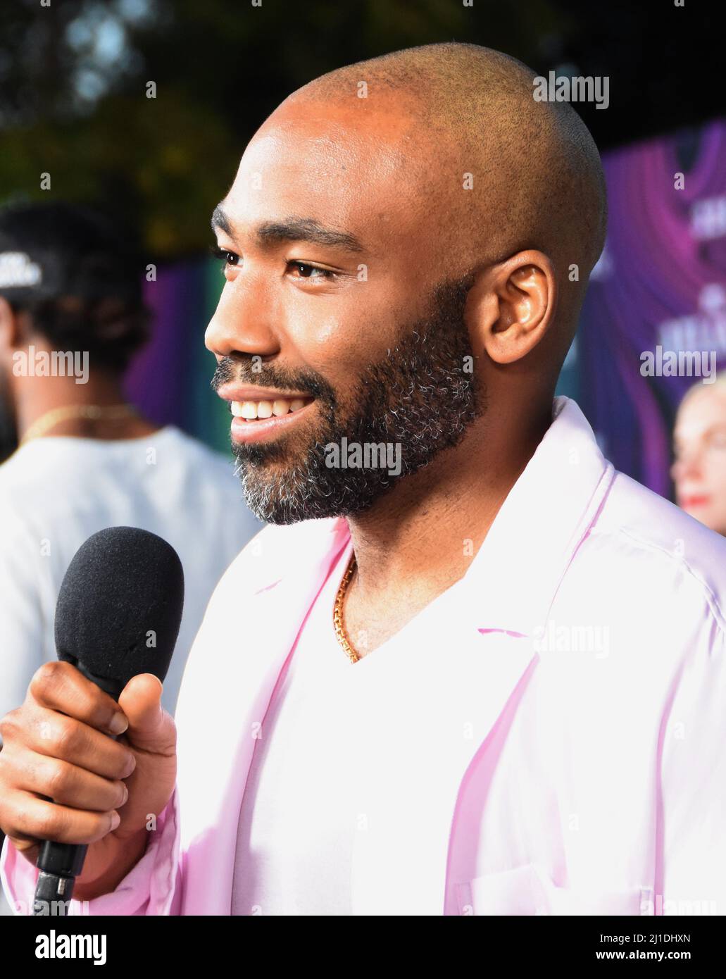 Los Angeles, California, USA 24th March 2022 Actor/musician Donald ...