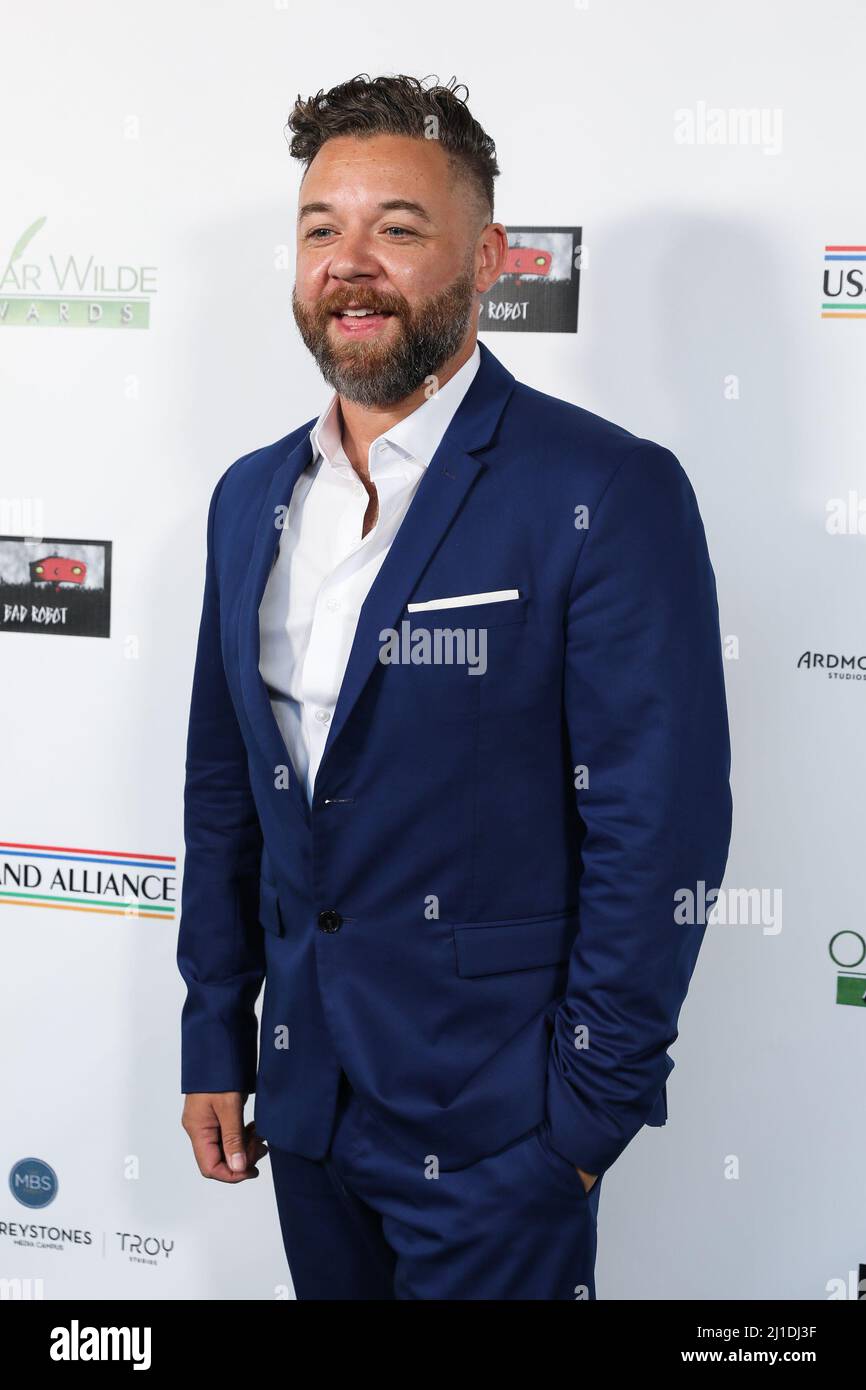 Los Angeles, USA. 24th Mar, 2022. Marc Cleary arrives at the 16th ...