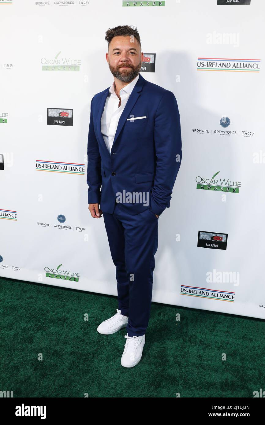 Los Angeles, USA. 24th Mar, 2022. Marc Cleary arrives at the 16th ...