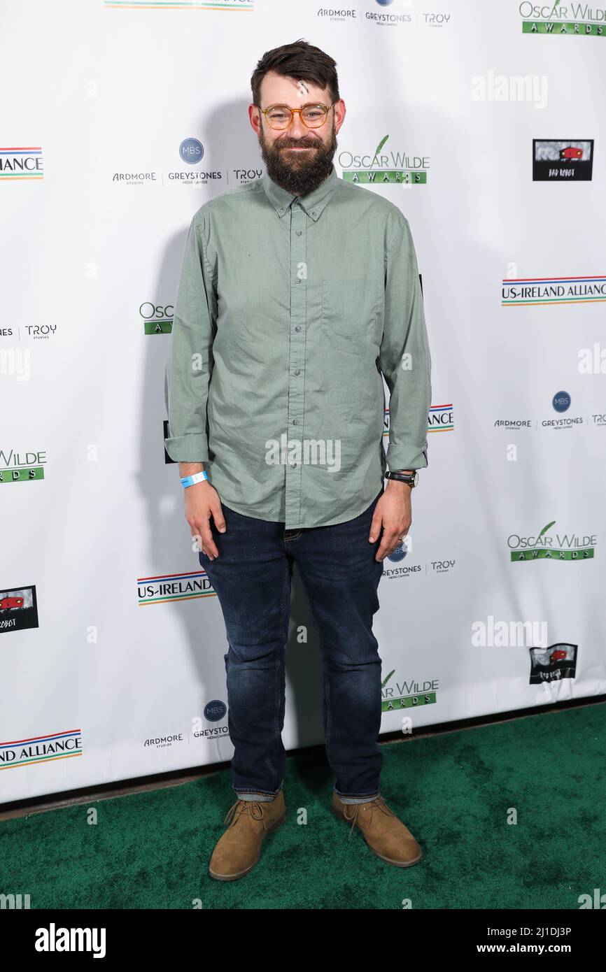Los Angeles, USA. 24th Mar, 2022. Wes Humphrey arrives at the 16th ...