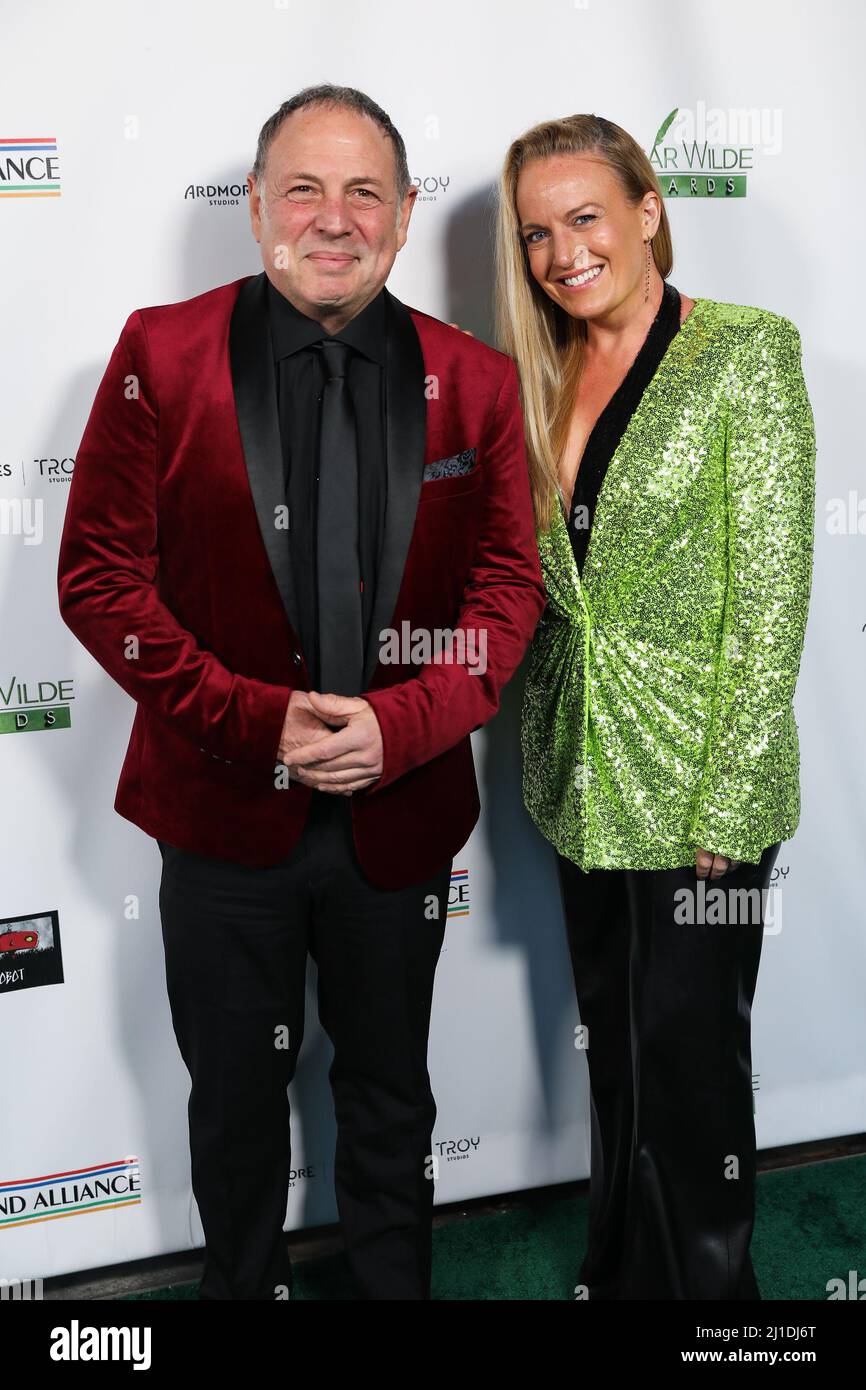 Los Angeles, USA. 24th Mar, 2022. Craig Garfinkle and Eimear Noone ...