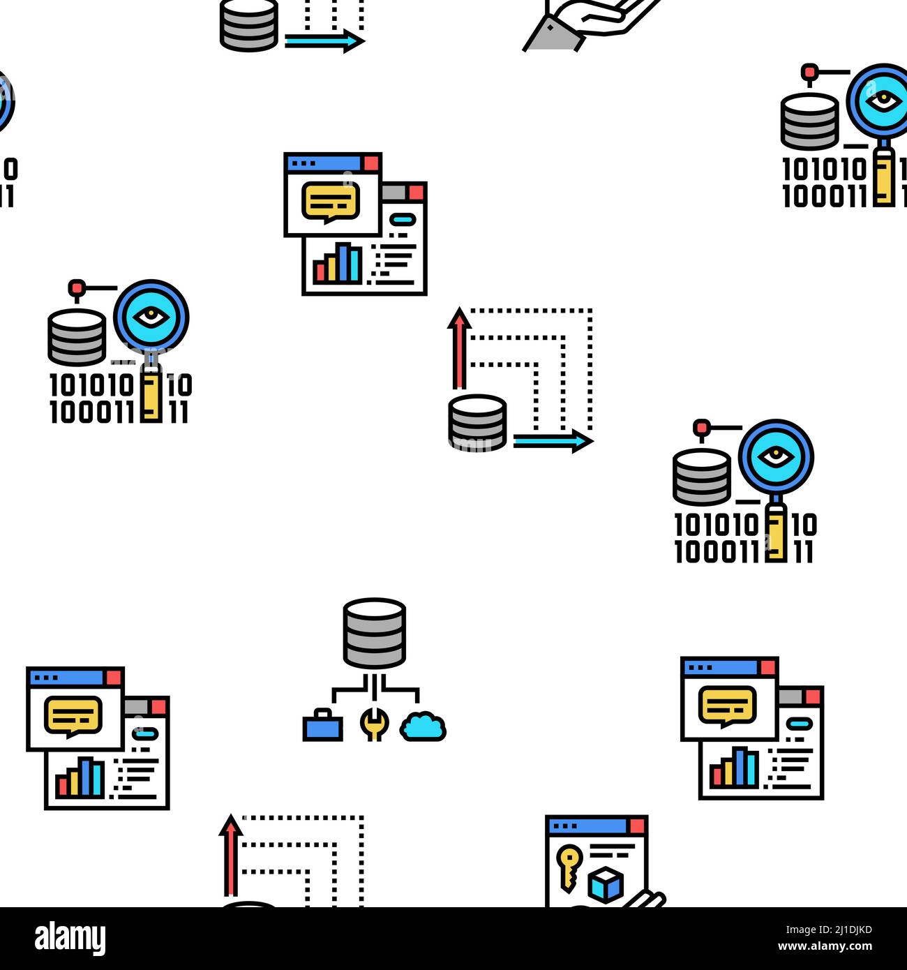 Data compression background Stock Vector Images - Alamy