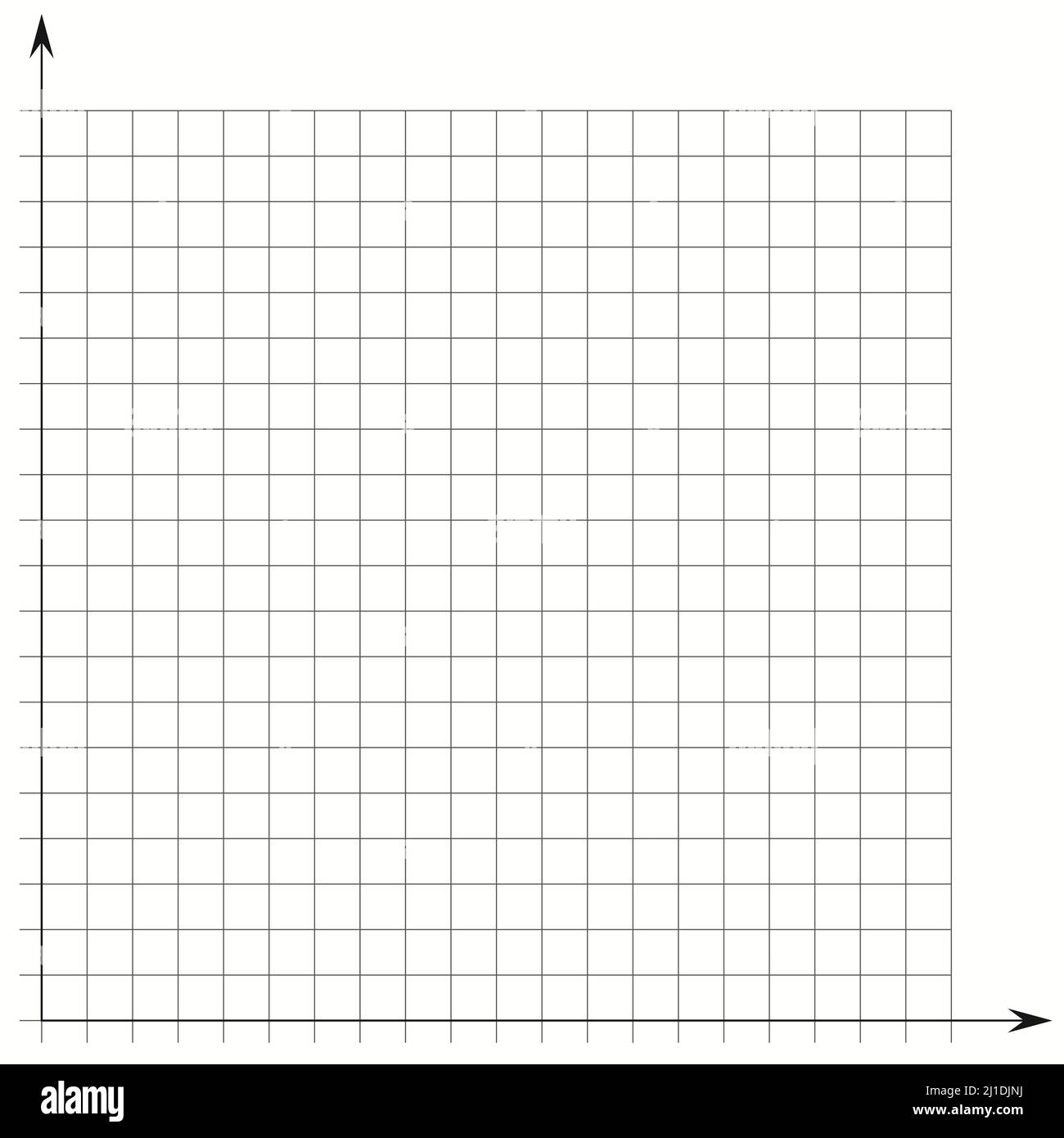 Blank Coordinate Graph Quadrant 1