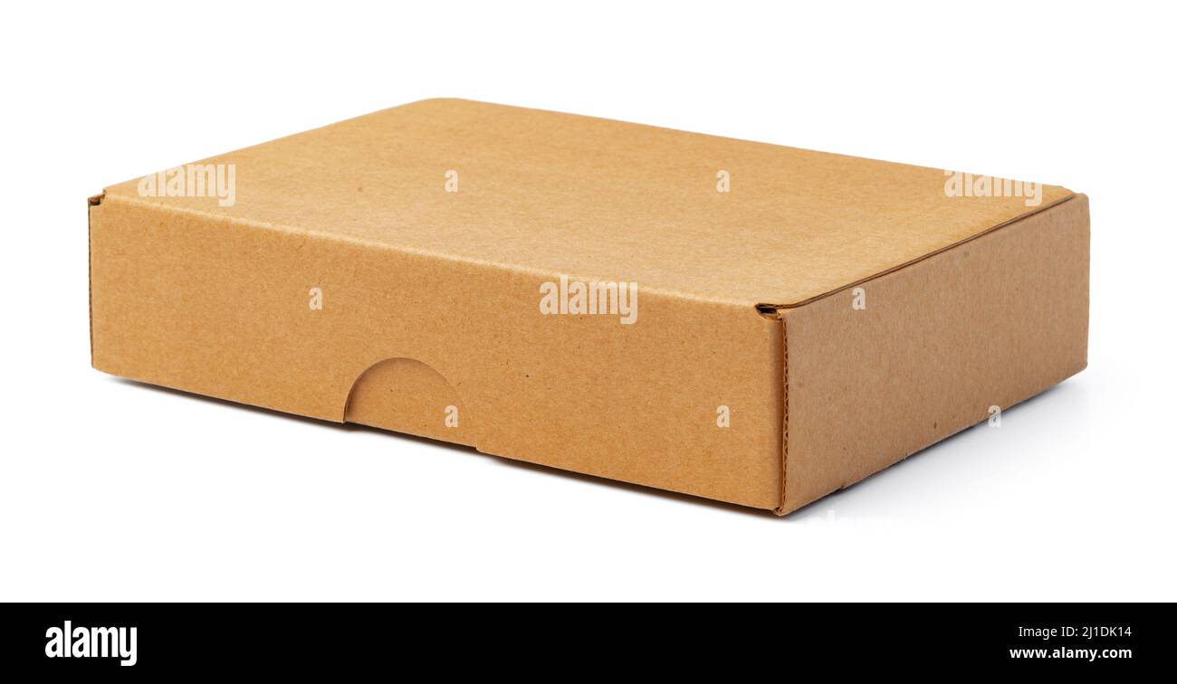 Corrugated kraft paper mailer boxes hi-res stock photography and images ...