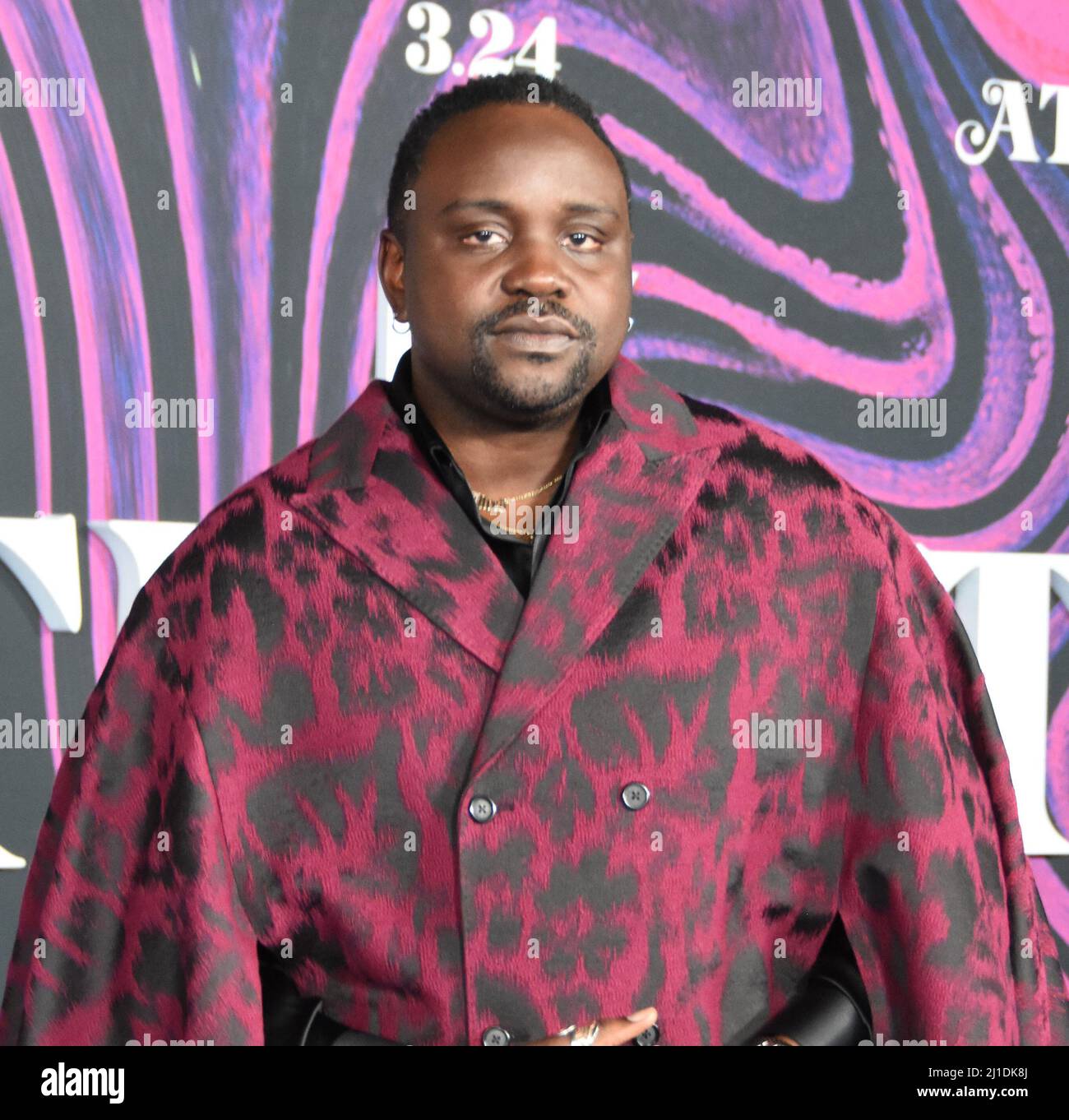 Los Angeles, California, USA. 24th Mar, 2022. Actor Brian Tyree Henry ...