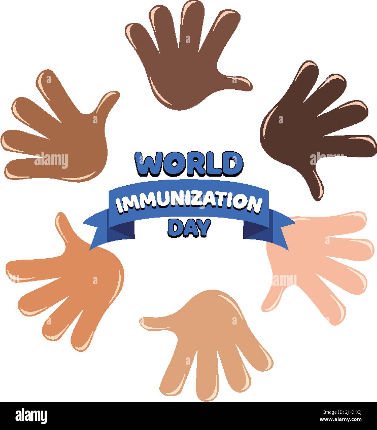 Poster design for world immunization day illustration Stock Vector ...