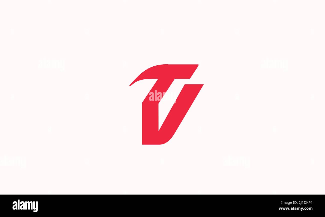 Tv initials logo Cut Out Stock Images & Pictures - Alamy