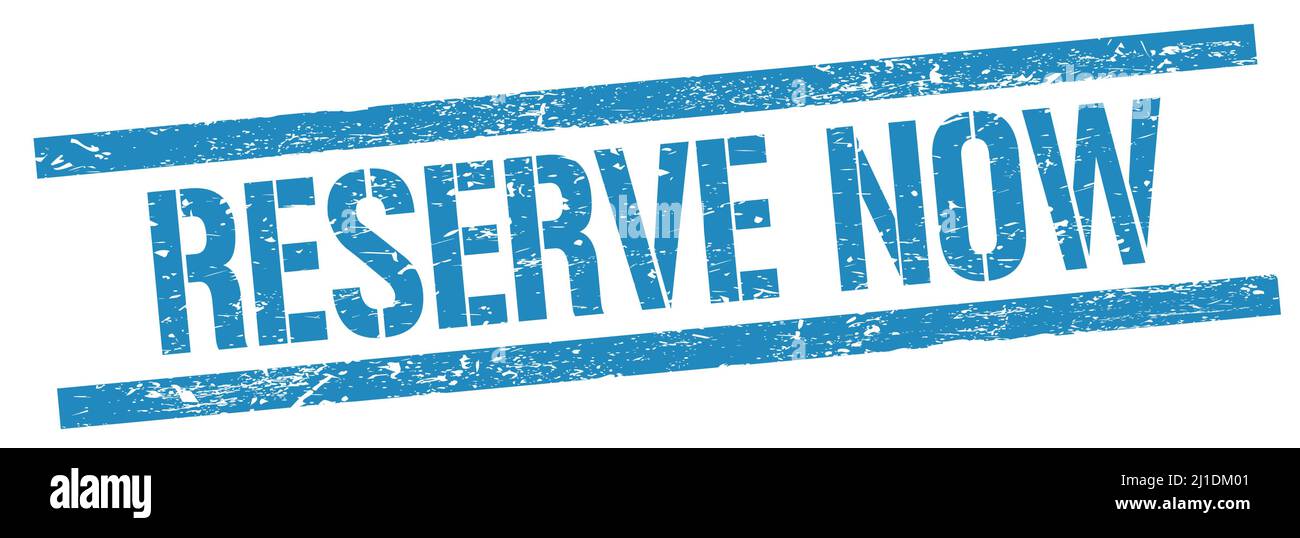 Reserve now stamp hi-res stock photography and images - Alamy