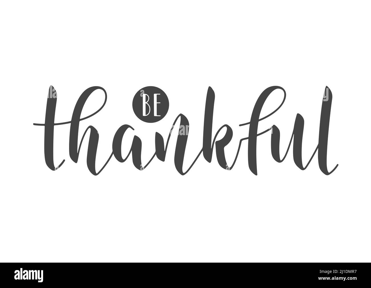 Thankful lettering Stock Vector Images - Alamy