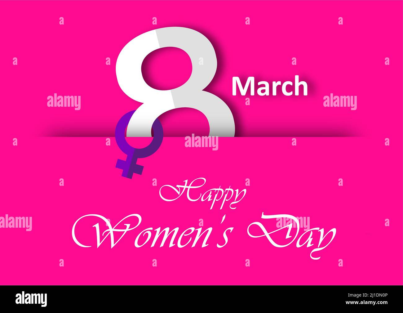 Background celebration International Women's Day 8 march pink Stock ...