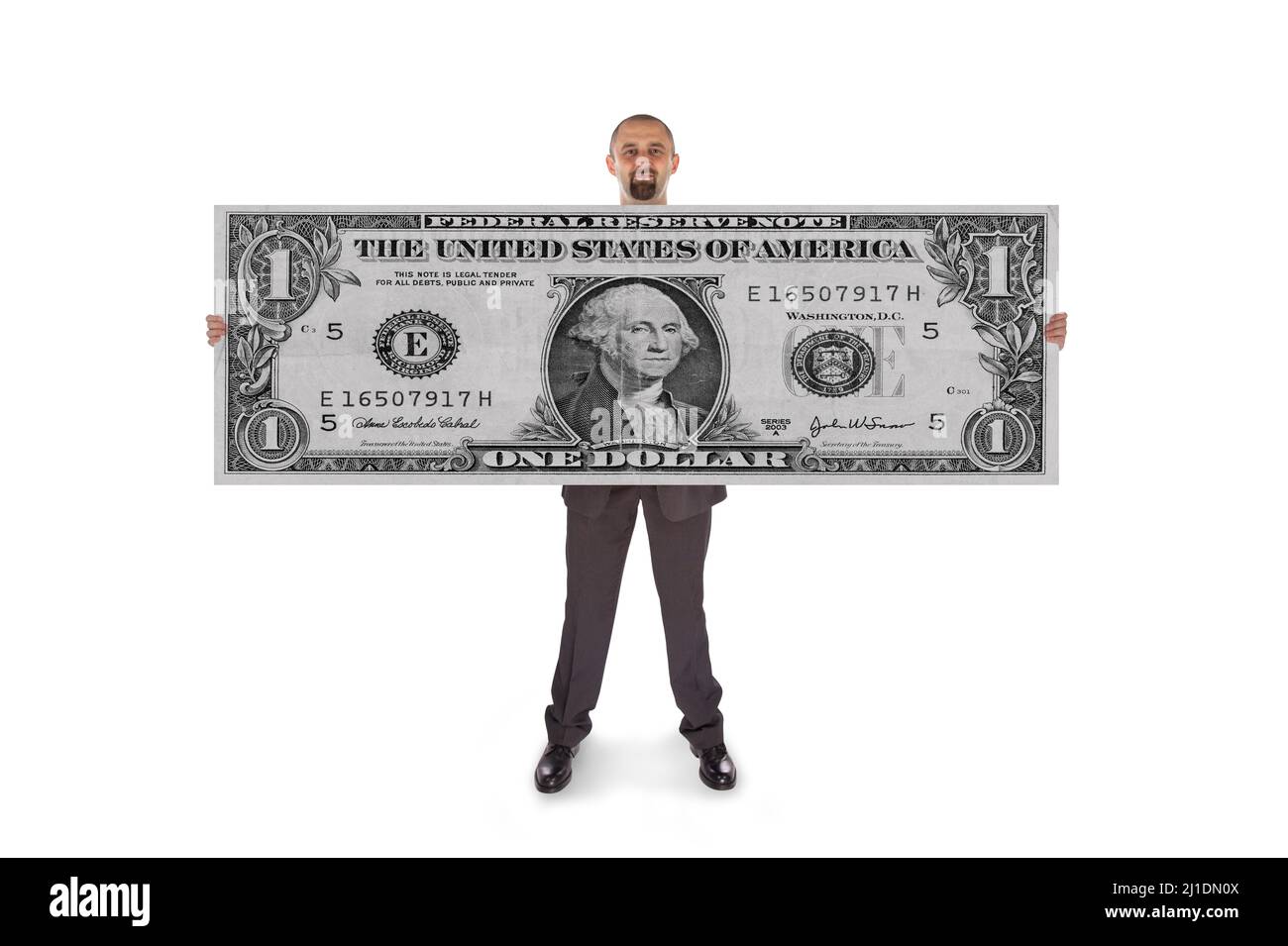 One dollar bill poster Cut Out Stock Images & Pictures - Alamy