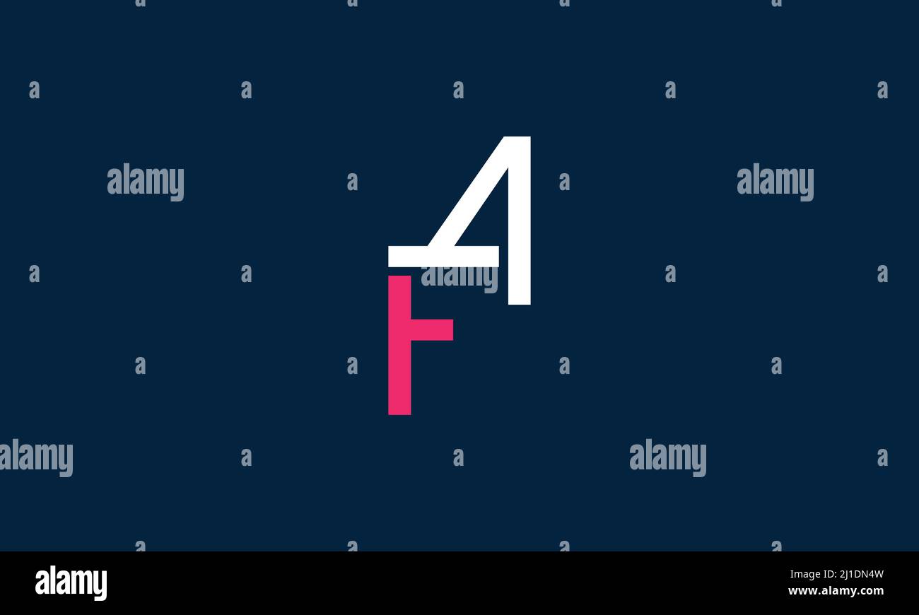 Alphabet letters Initials Monogram logo FA, AF, F and A Stock Vector ...