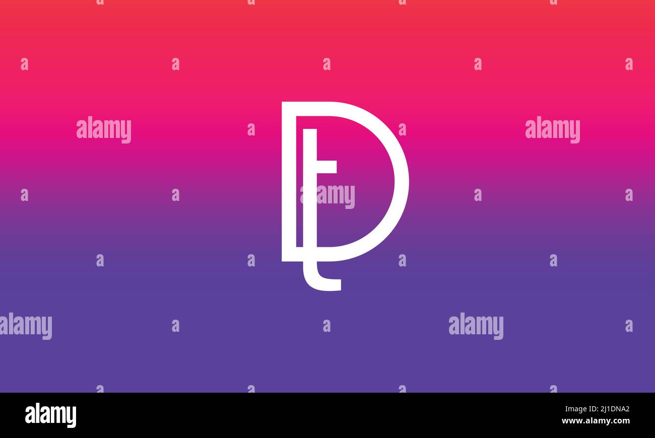 Td alphabet Stock Vector Images - Alamy