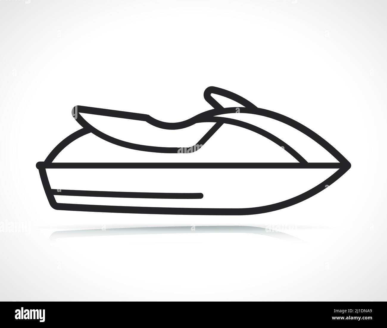 Jetski jet ski Stock Vector Images - Alamy