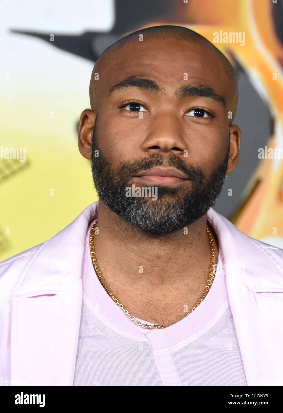 Los Angeles, California, USA. 24th Mar, 2022. Actor/musician Donald ...