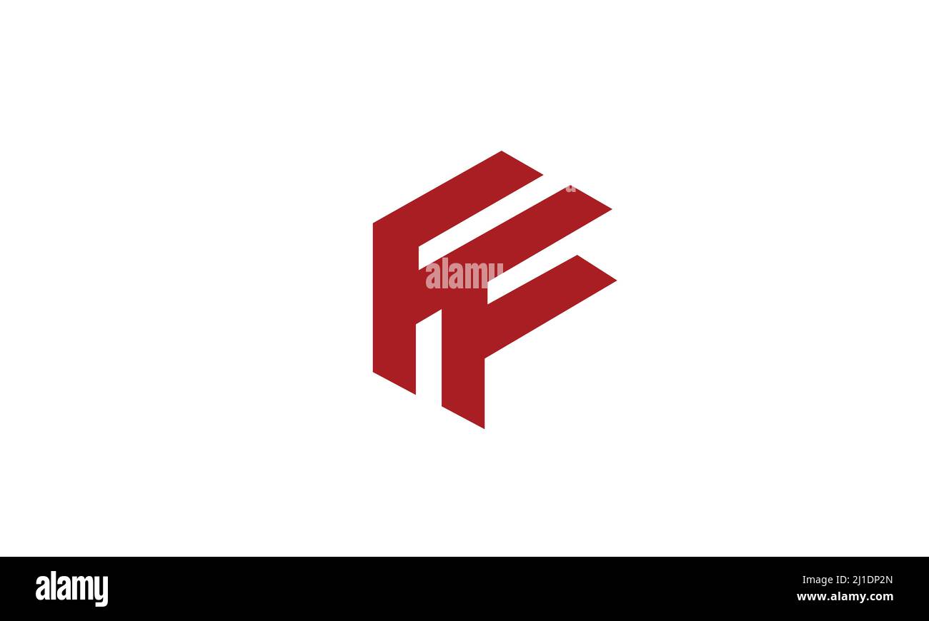 Alphabet letters Initials Monogram logo FF, F and F Stock Vector Image ...