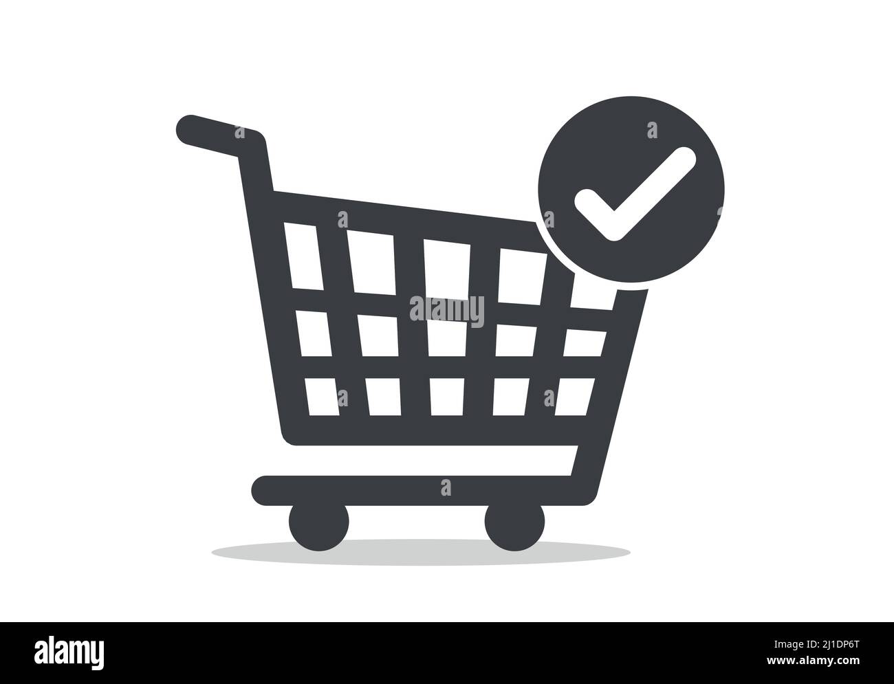 Check mark text Stock Vector Images - Alamy