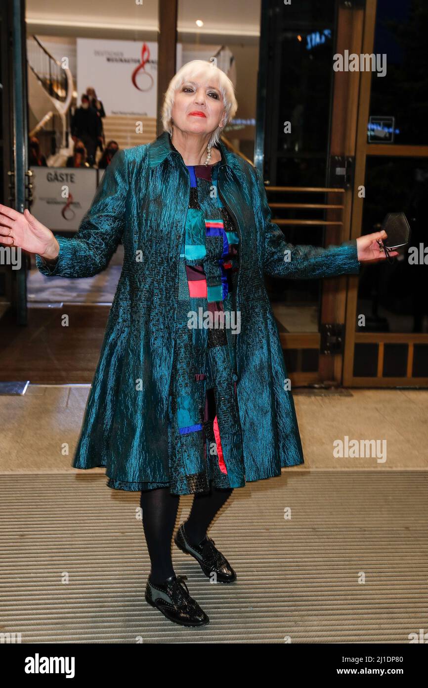 Berlin, Germany. 24th Mar, 2022. Claudia Roth arrives at the 13th ...
