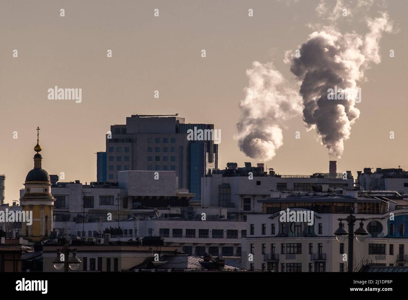 Moscow river pollution hi-res stock photography and images - Alamy