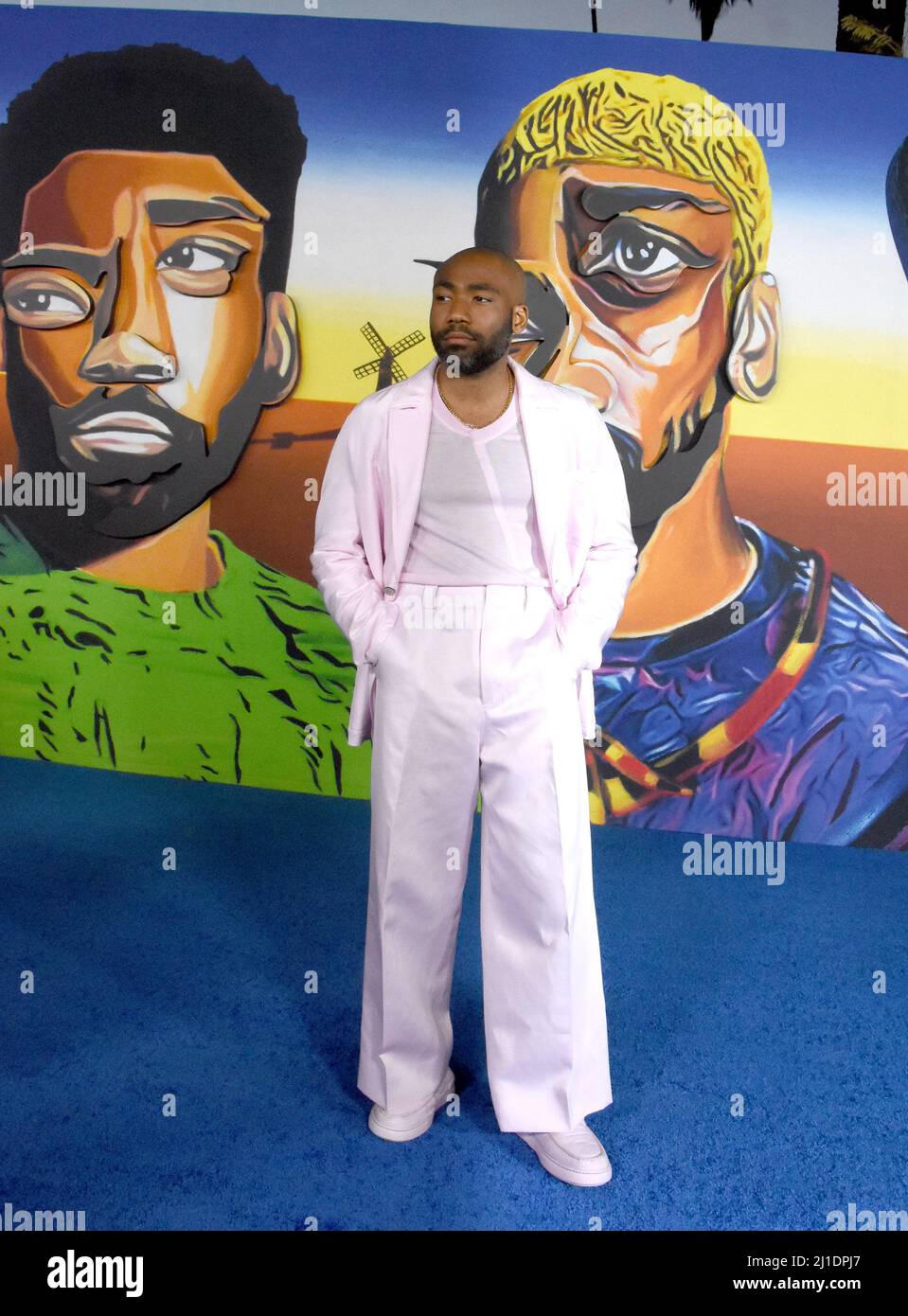 Los Angeles, California, USA. 24th Mar, 2022. Actor/musician Donald ...