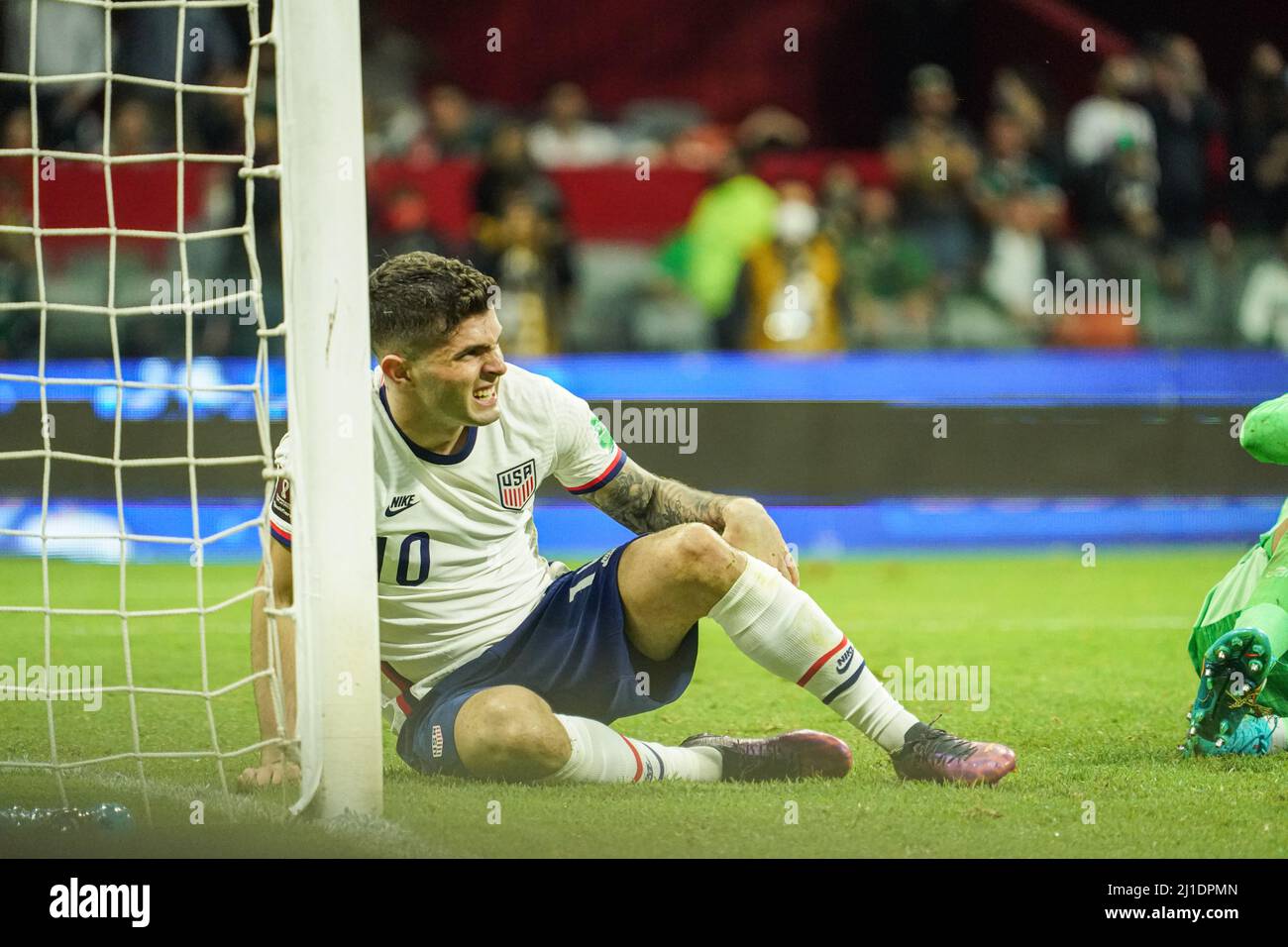 Mexico City, Mexico, March 24, 2022, USA forward Christian Pulisic #10 ...