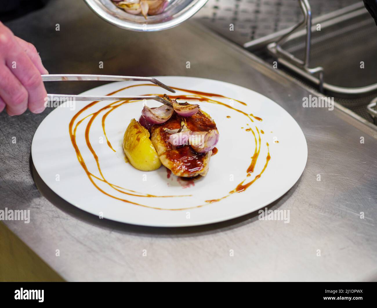 Refined plating hi-res stock photography and images - Alamy