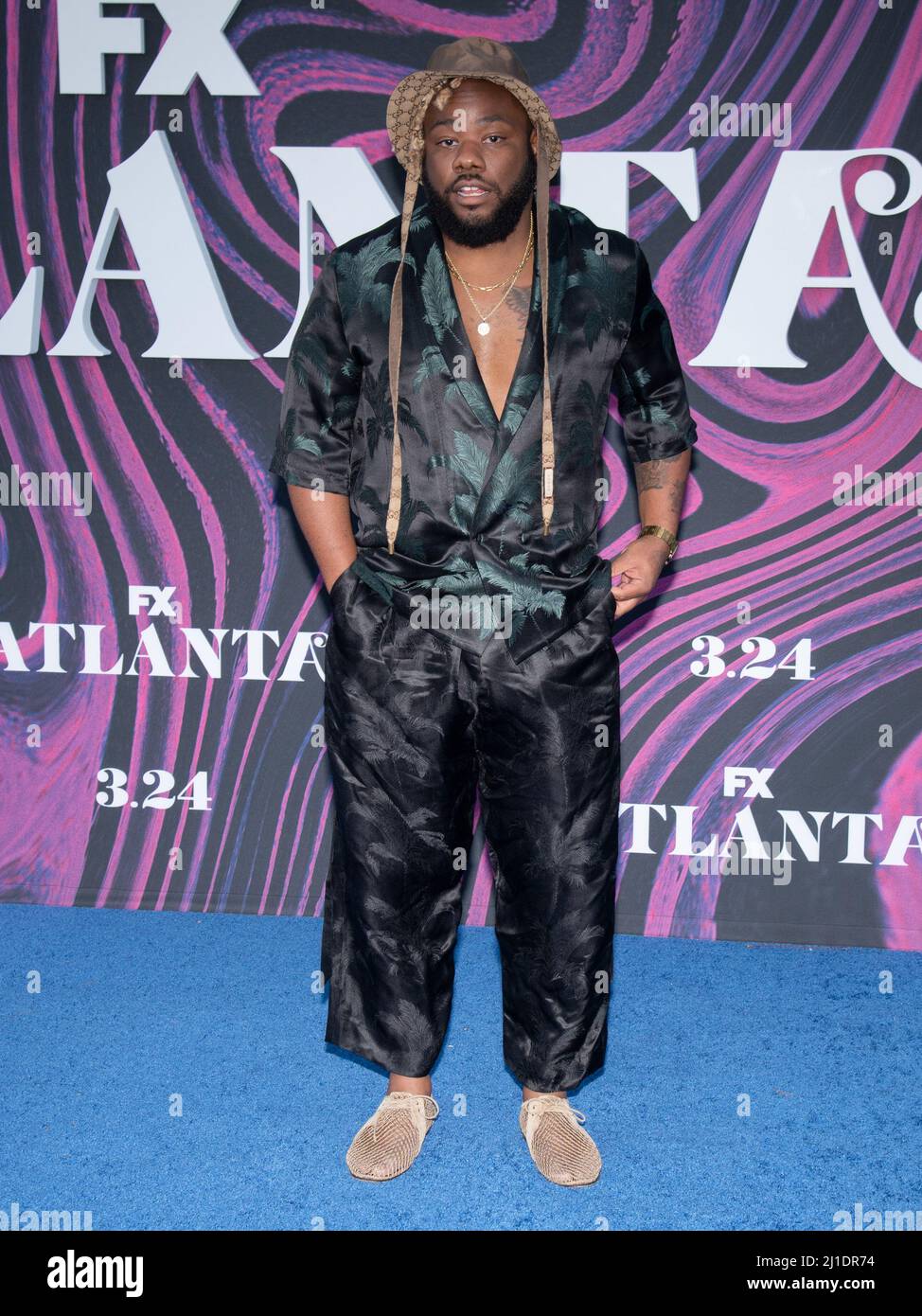 March 24, 2022, Hollywood, California, USA: Stephen Glover attends the ...