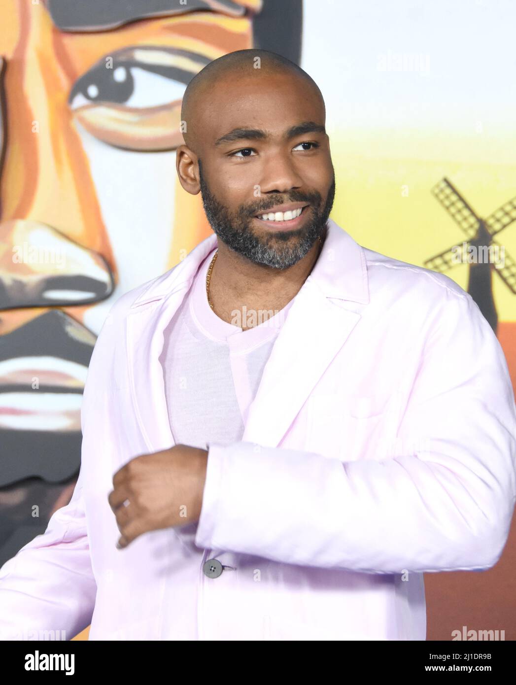 Los Angeles, California, USA. 24th Mar, 2022. Actor/musician Donald ...