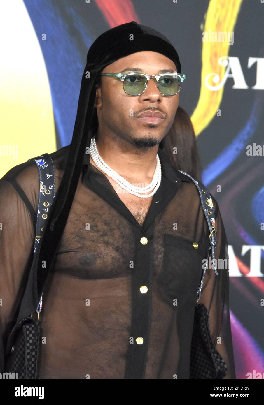 Los Angeles, California, USA. 24th Mar, 2022. Actor Larry Powell ...