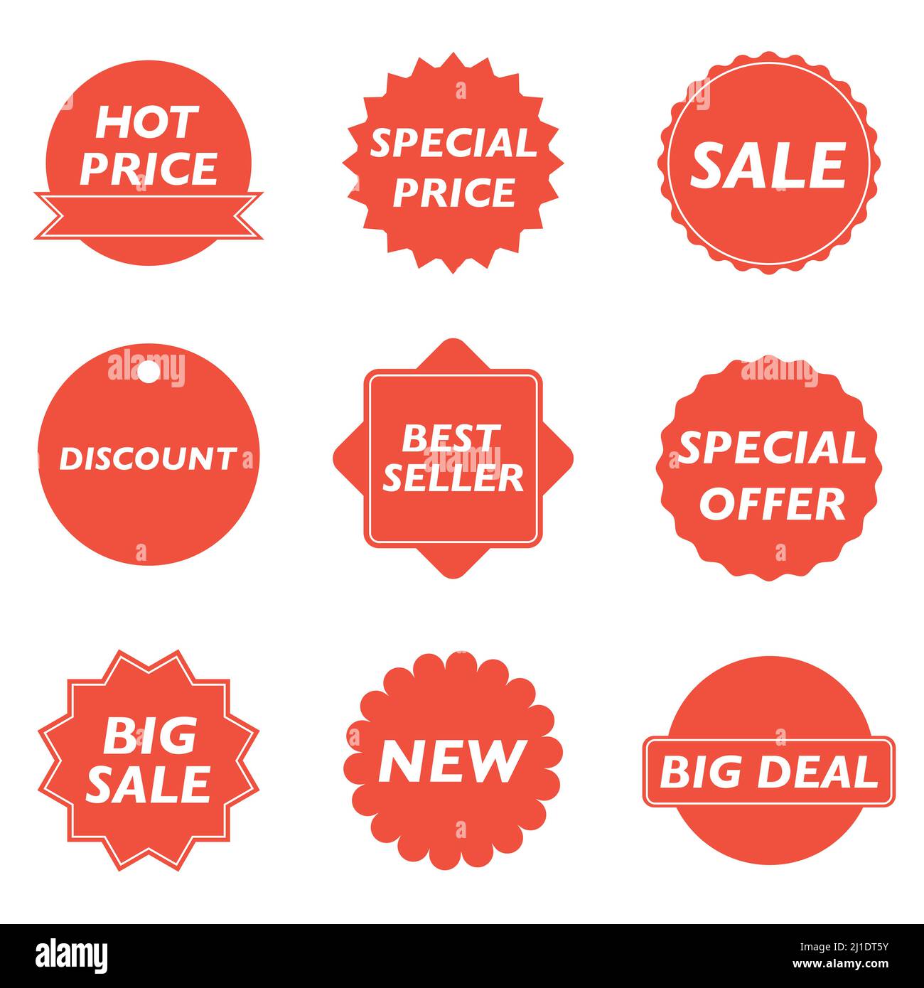 Vector badges and labels isolated. Labels for banners and posters ...