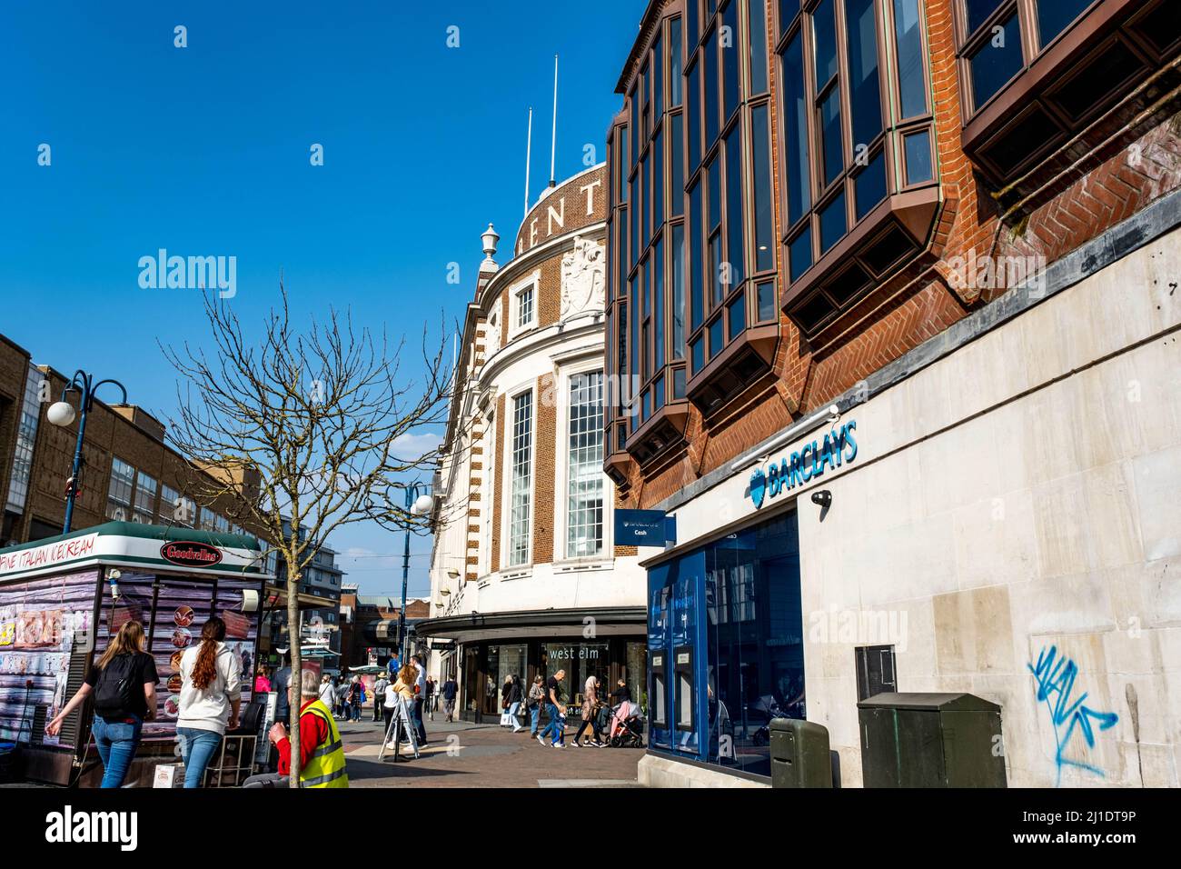 Kingston-Upon-Thames, Kingston London UK, March 23 2022, Bentall Centre ...