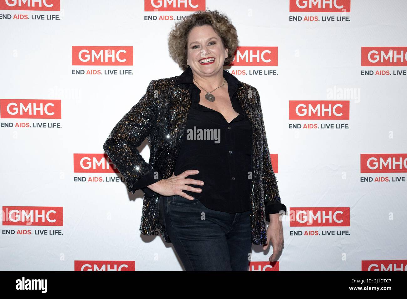 New York, USA. 24th Mar, 2022. Cady Huffman attends the 2022 GMHC ...