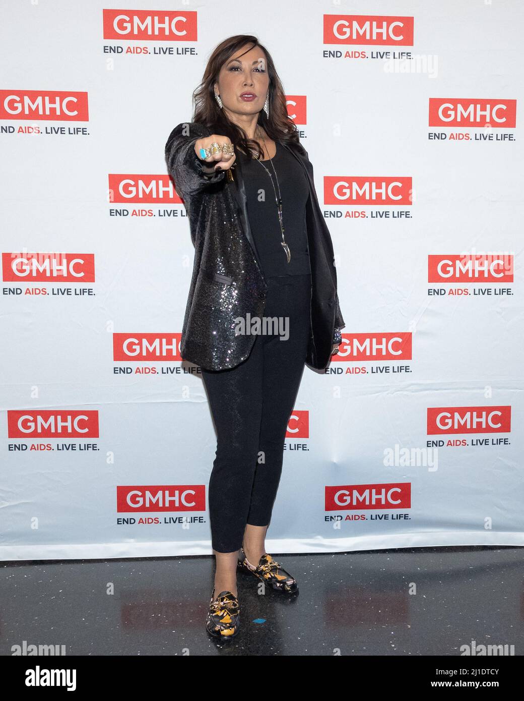 New York, USA. 24th Mar, 2022. Kate Rigg attends the 2022 GMHC Cabaret ...