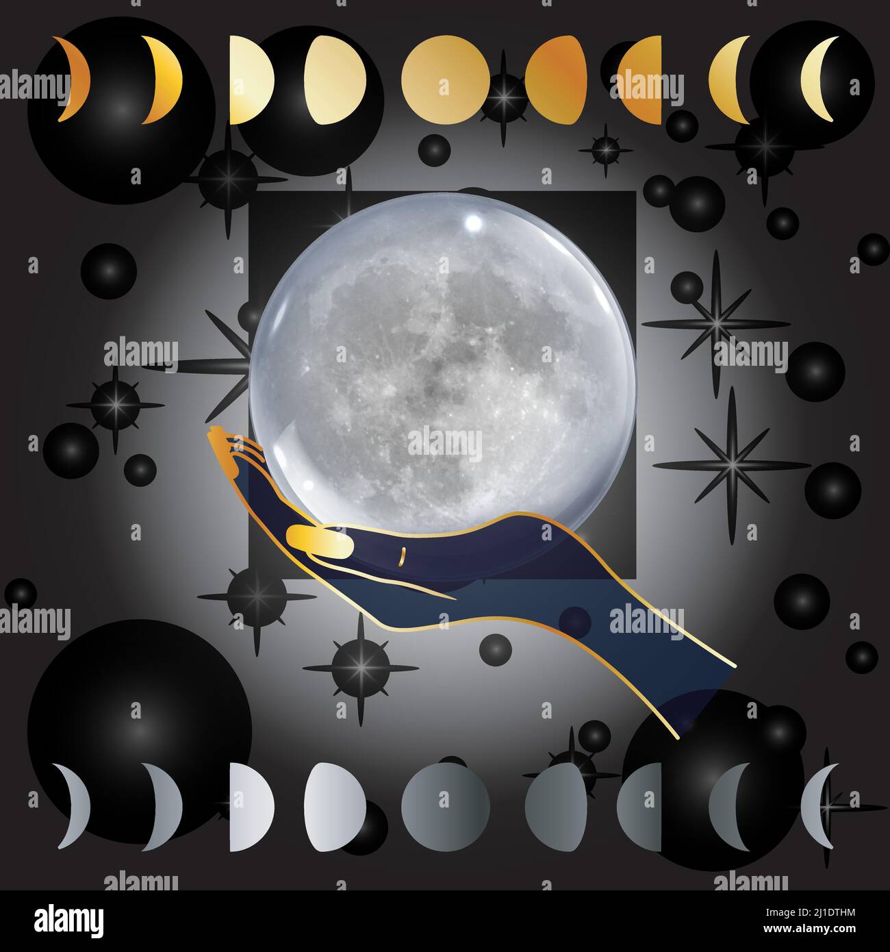 Female prophetess Stock Vector Images - Alamy