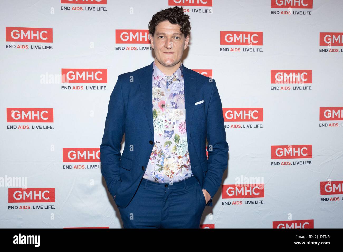 New York, USA. 24th Mar, 2022. Gabriel Ebert attends the 2022 GMHC ...