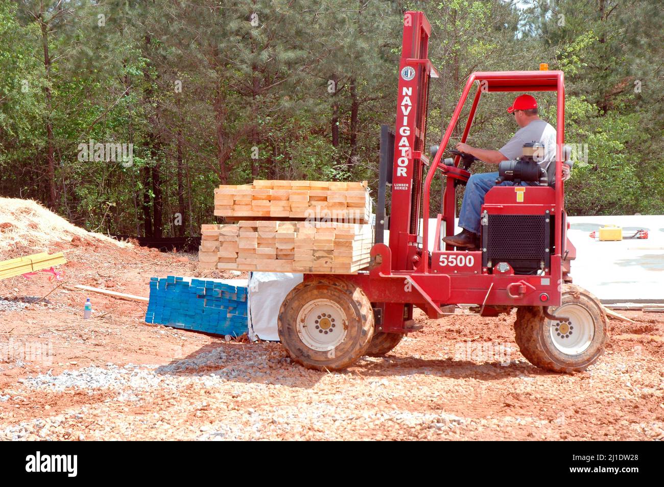 Stick built steel framing hi-res stock photography and images - Alamy
