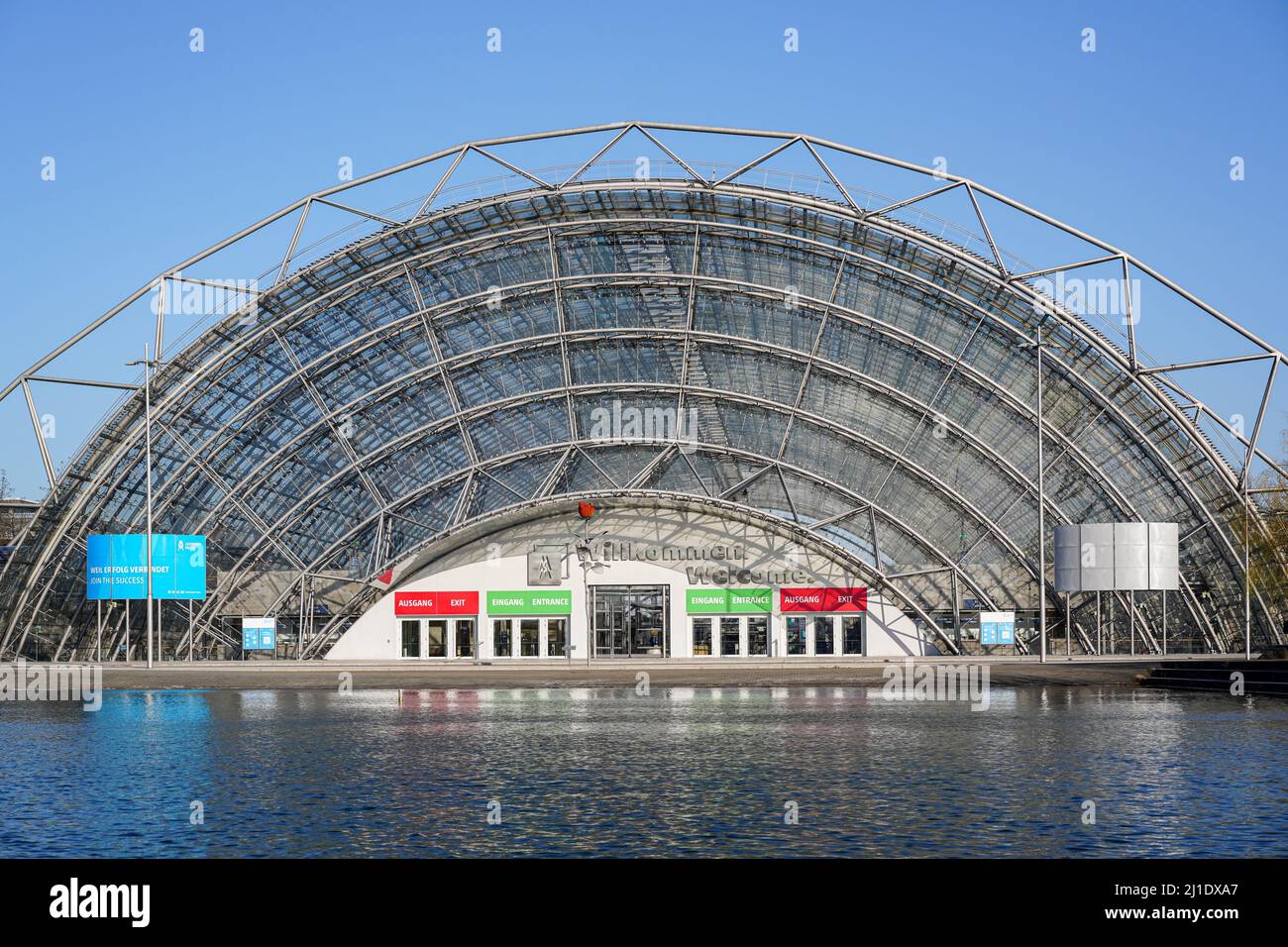 Trade fair building hi-res stock photography and images - Alamy
