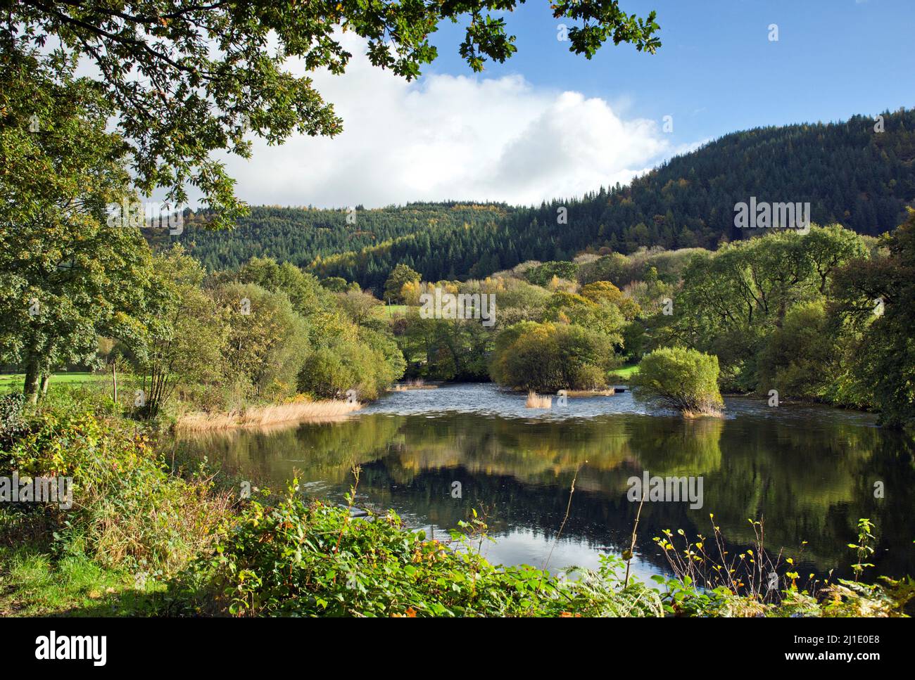 Photograph of River Conwy (Afon Conwy) Betws-y-Coed Snowdonia National ...