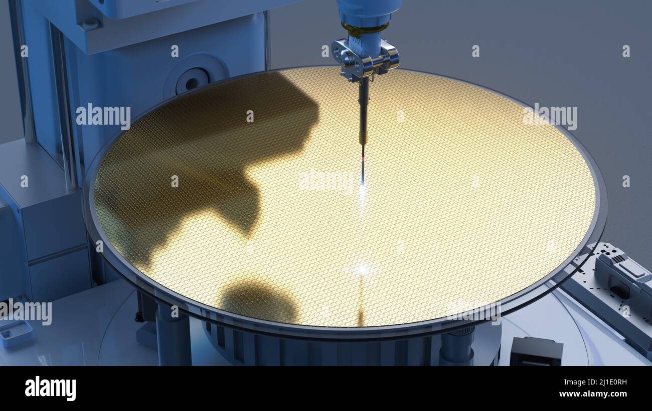 Semiconductor manufacturing with 3d rendering robotic arms with silicon ...