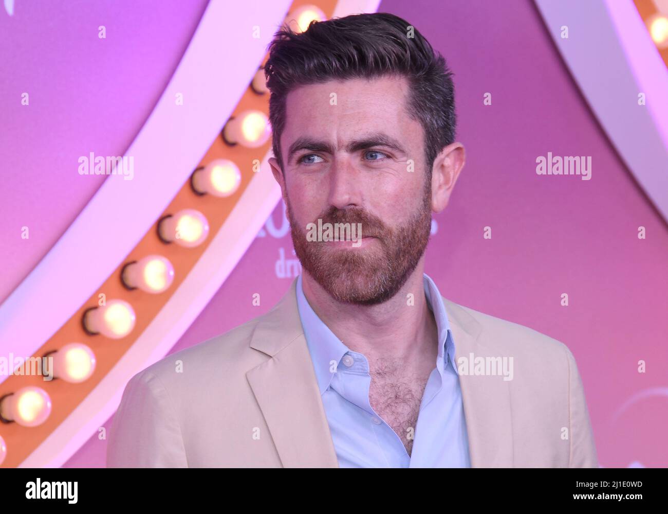 Los Angeles, USA. 24th Mar, 2022. Charlie Andrews arrives at the Disney ...