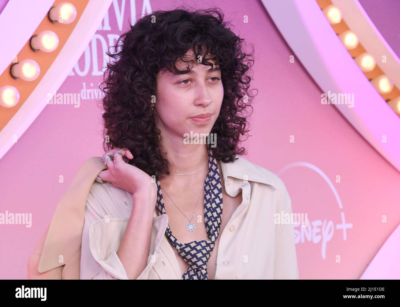 Los Angeles, USA. 24th Mar, 2022. Towa Bird arrives at the Disney ...