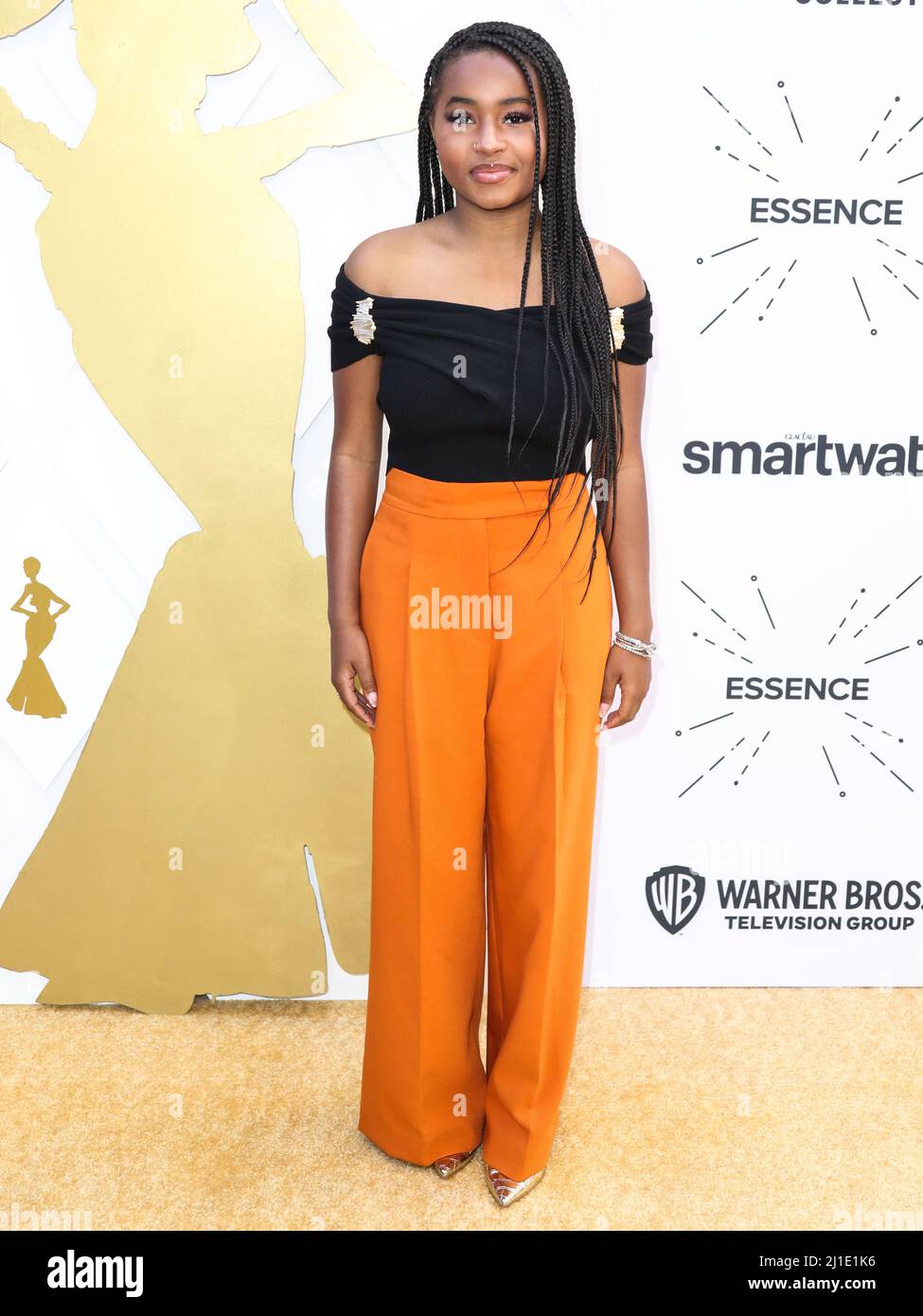 BEVERLY HILLS, LOS ANGELES, CALIFORNIA, USA - MARCH 24: Layla Crawford ...