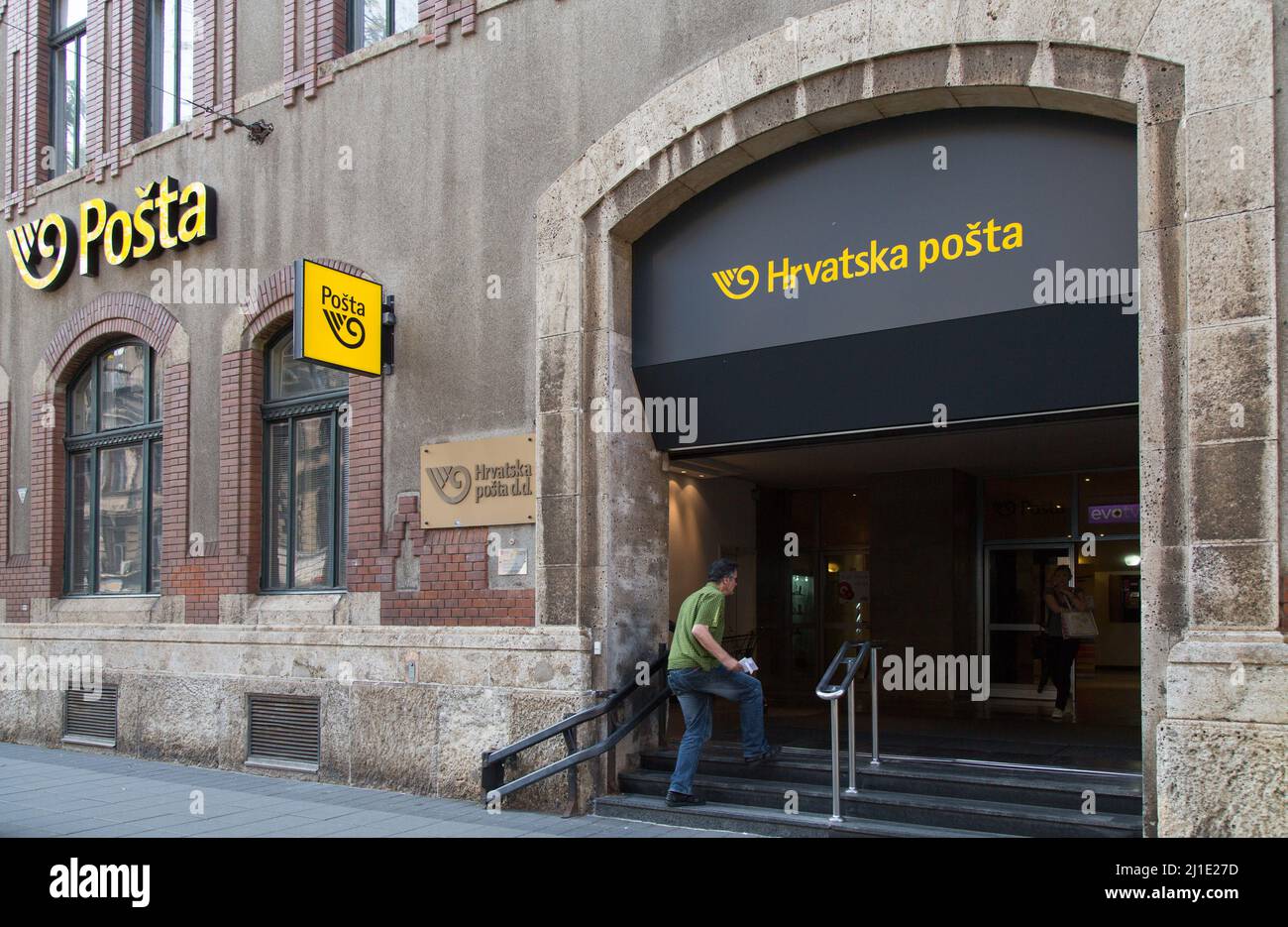 Hrvatska posta logo hi-res stock photography and images - Alamy