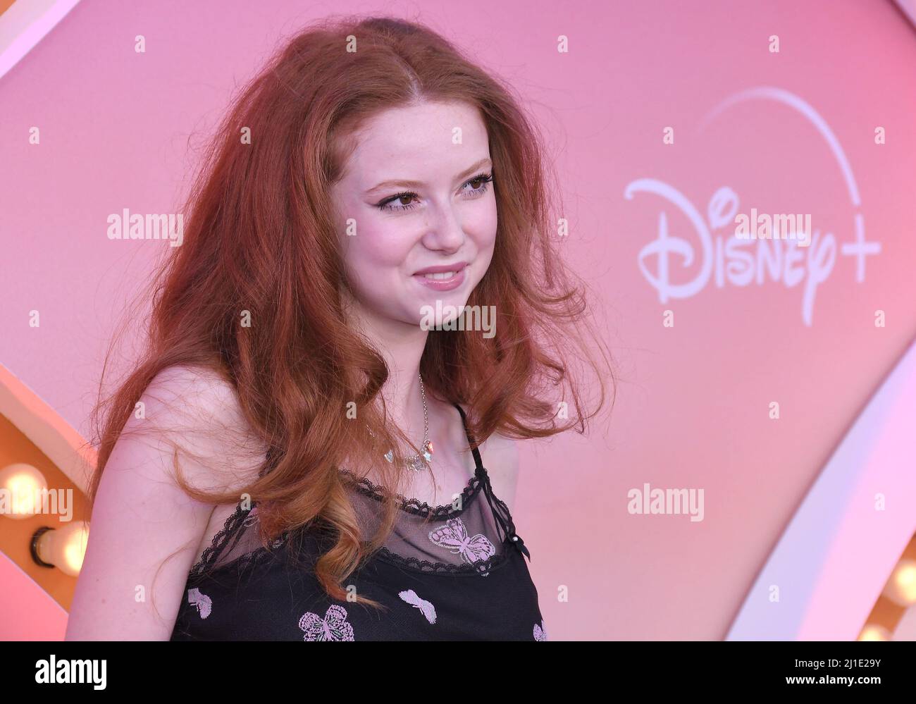 Los Angeles, USA. 24th Mar, 2022. Francesca Capaldi arrives at the ...