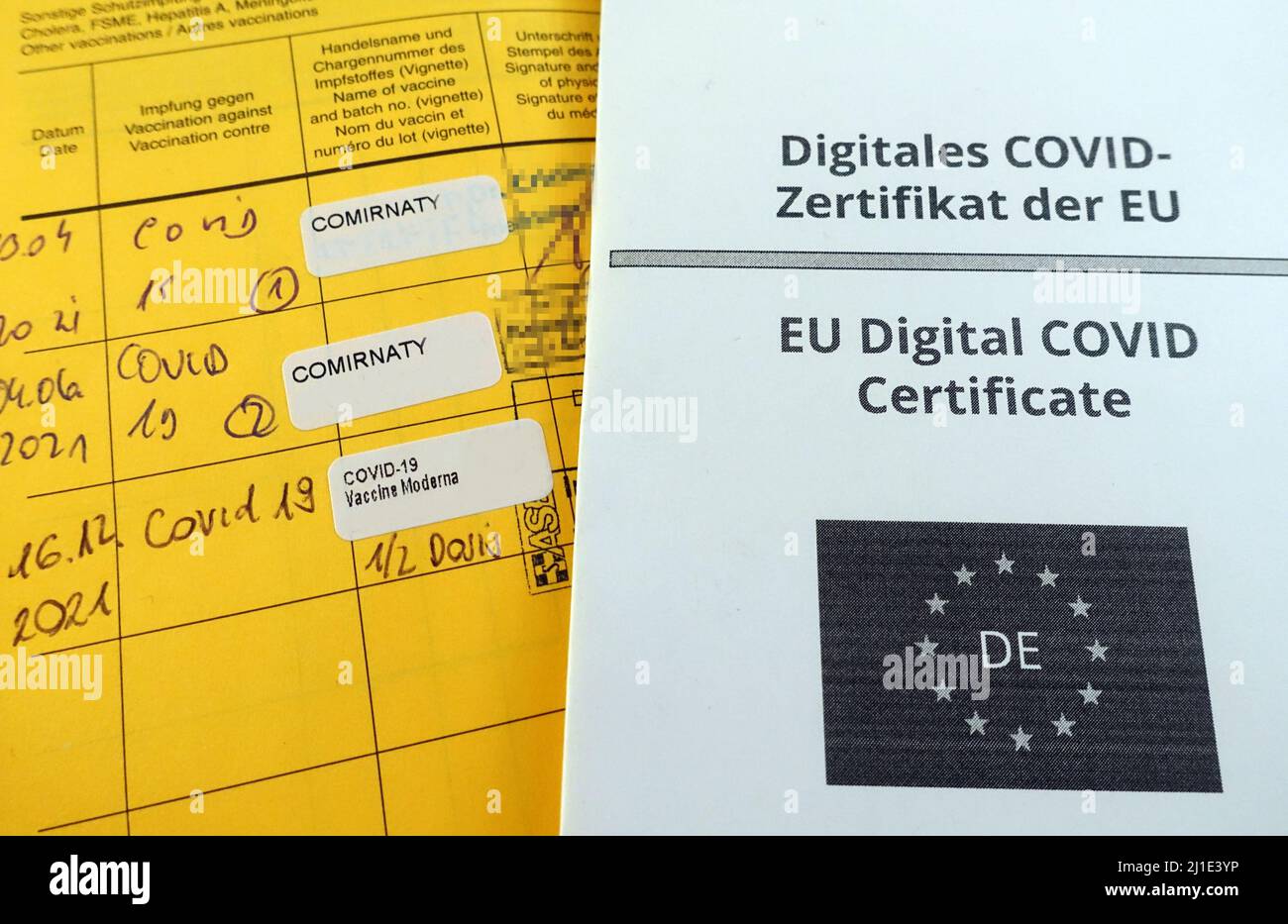 Entry certificate hi-res stock photography and images - Alamy